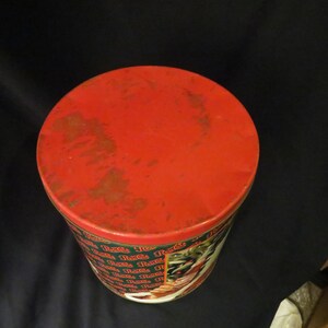 Vintage Christmas Popcorn Tin Santa Claus With Pepsi - Etsy