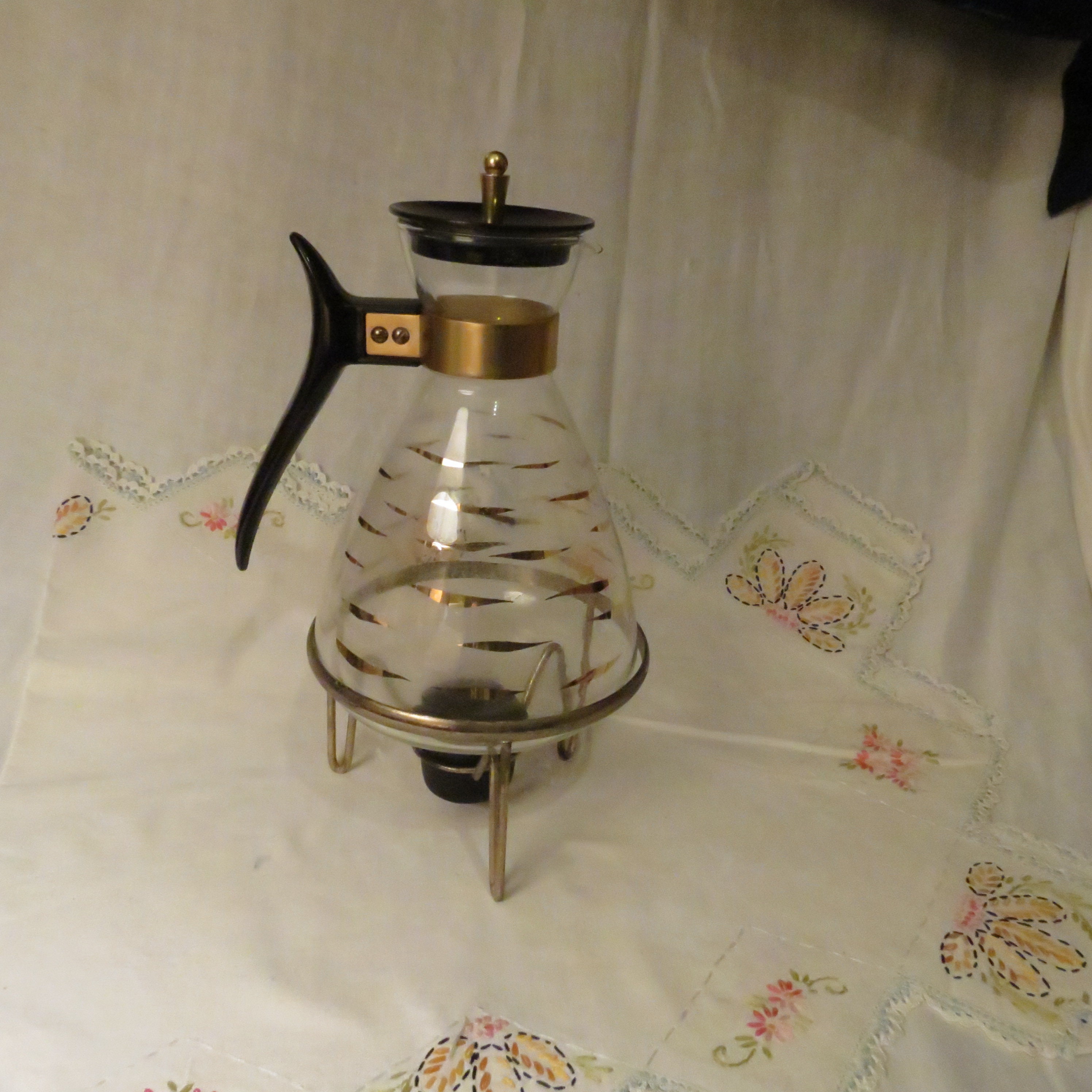 Mid-century Modern Pyrex Glass Coffee Carafe With Stand and Warmer - Etsy