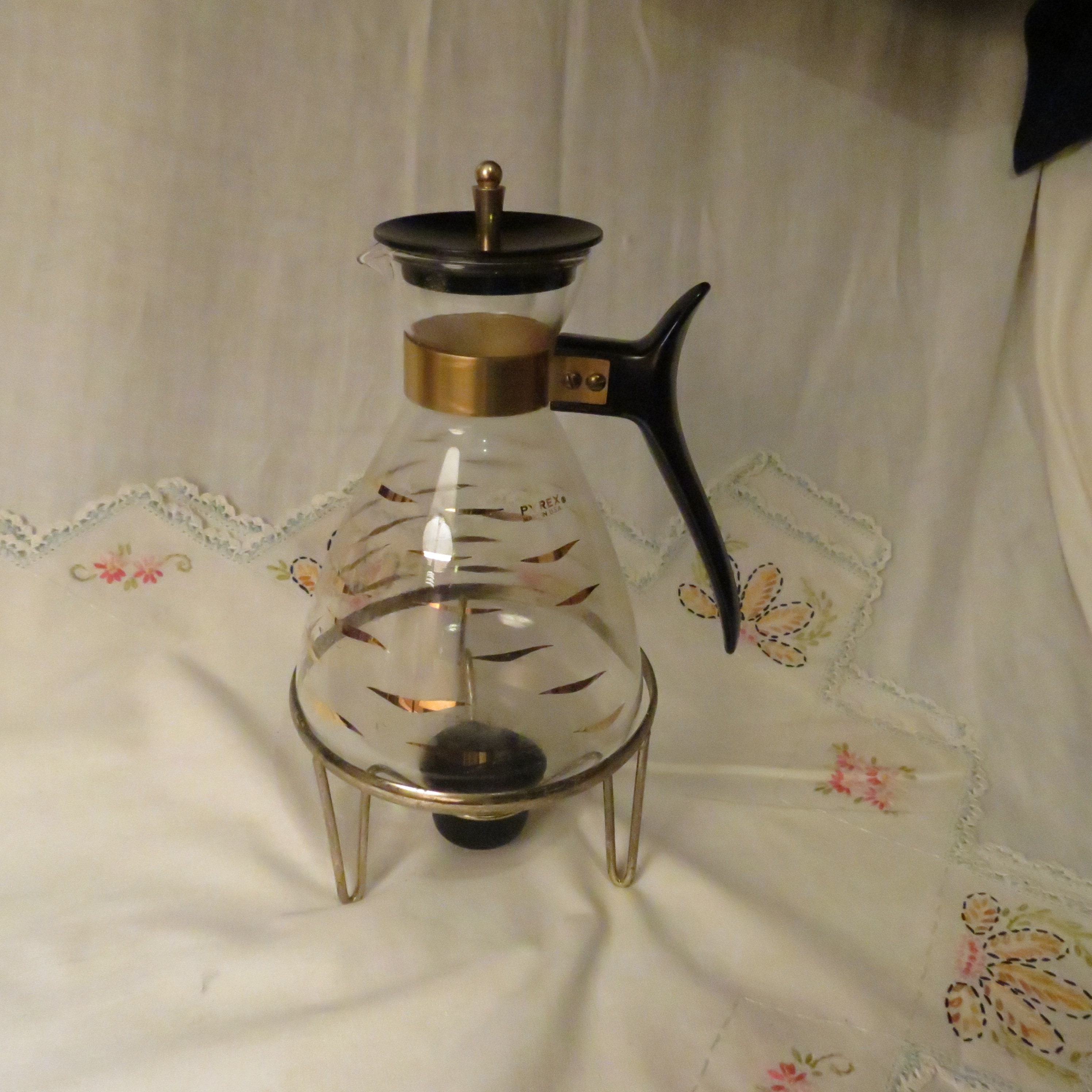 Mid-century Modern Pyrex Glass Coffee Carafe With Stand and Warmer - Etsy
