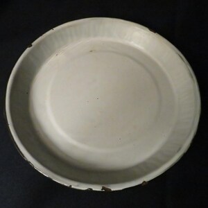 Blue and White Swirl Enamelware Pie Plate - Etsy