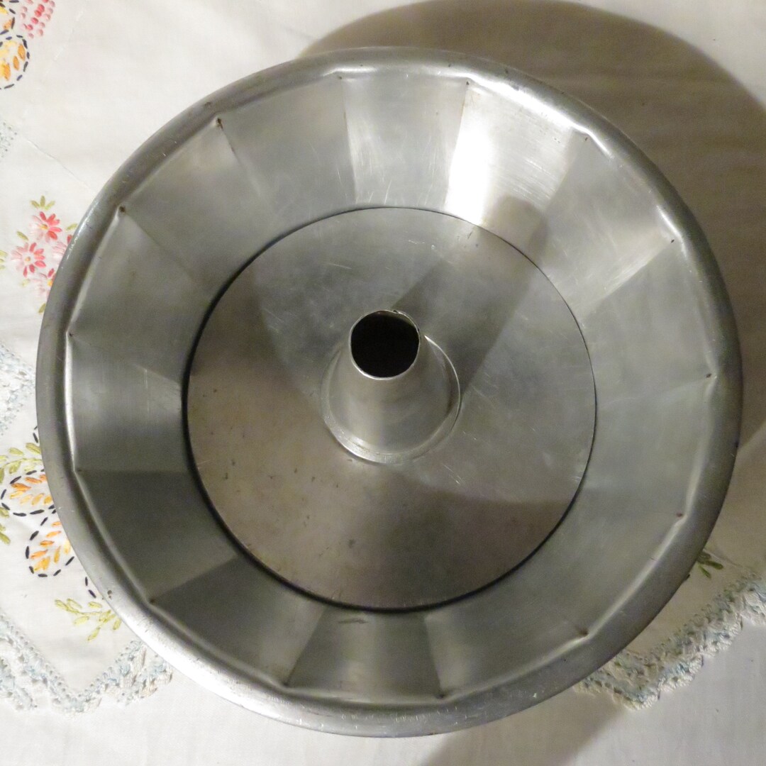 Vintage Rare 14 Sided Vico Aluminum Angel Food Cake Pan - Etsy