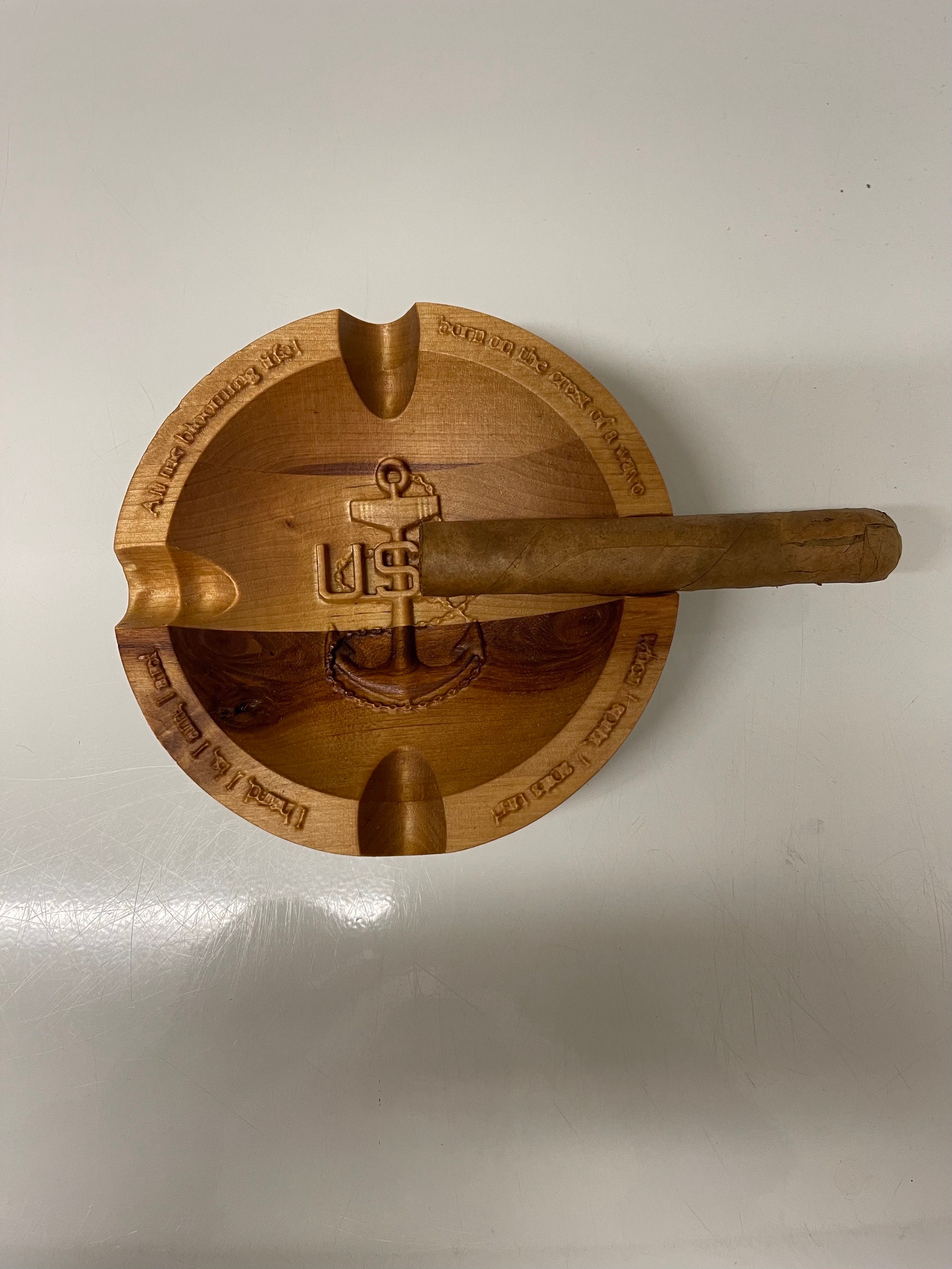 Navy Chief/ldo/cwo Cigar Ash Tray - Etsy