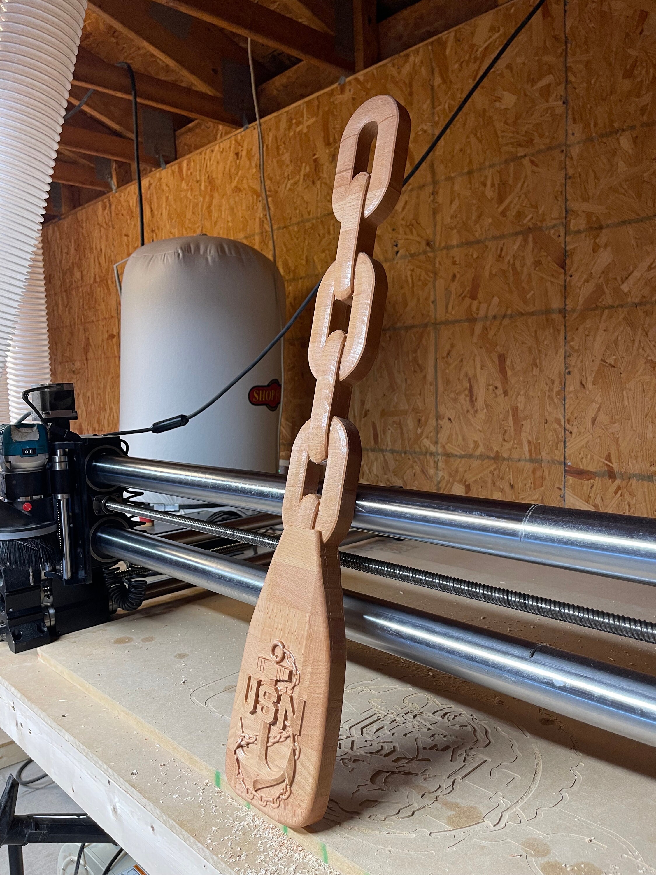 Navy Chief Paddle - Etsy