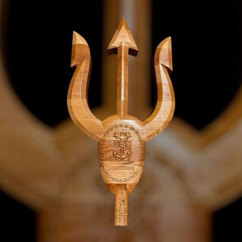 Navy Chief Trident - Etsy