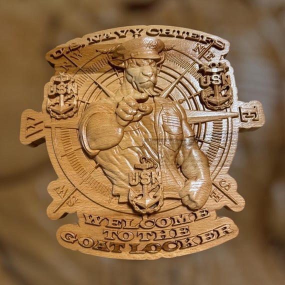 Navy Goat Locker Logo