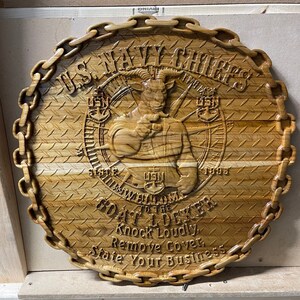 Navy CPO Goatlocker - Etsy