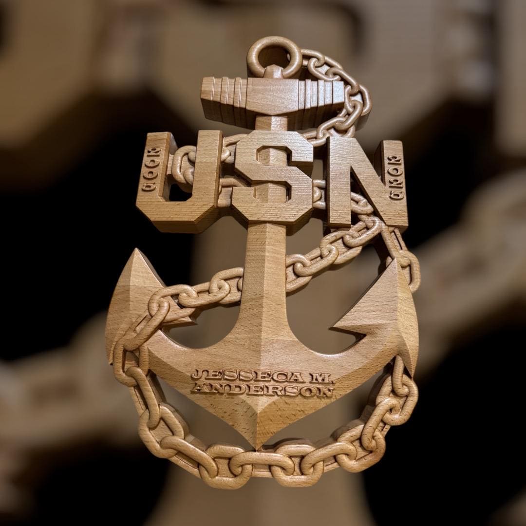 Navy CPO Anchor - Etsy