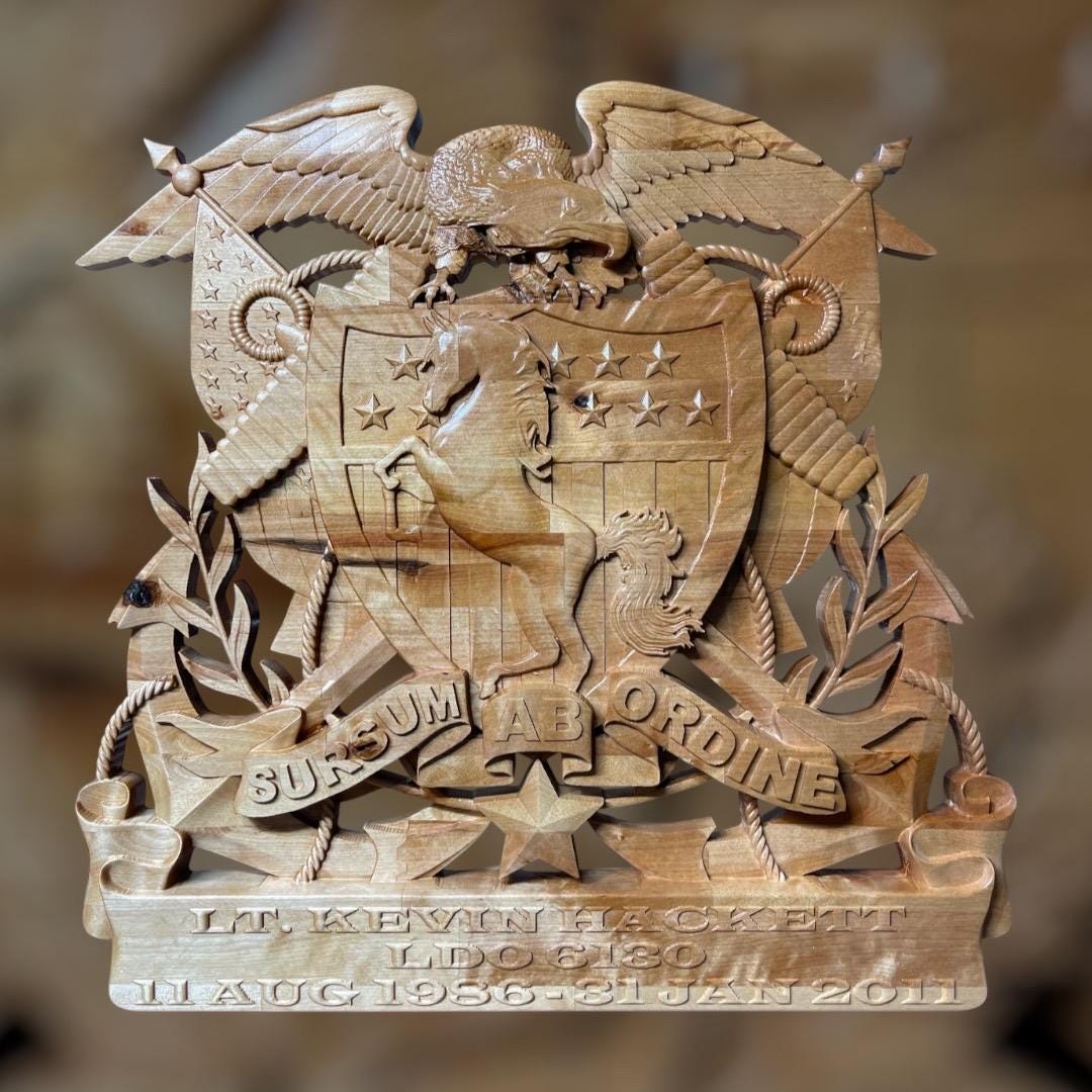 Navy LDO/CWO Mustang / Navy Officer Crest - Etsy