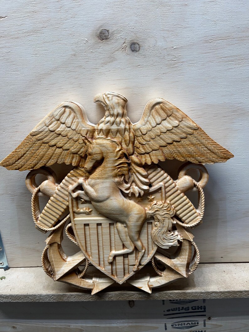 Navy LDO/CWO Mustang / Navy Officer Crest - Etsy