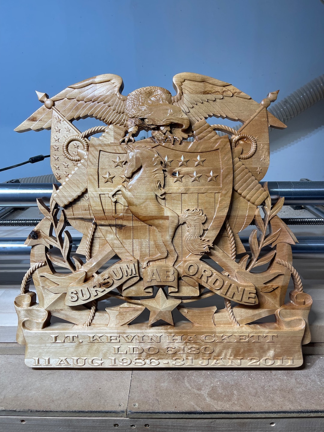 Navy LDO/CWO Mustang / Navy Officer Crest - Etsy