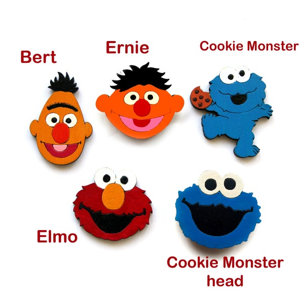 Sesame Street Pins - Etsy