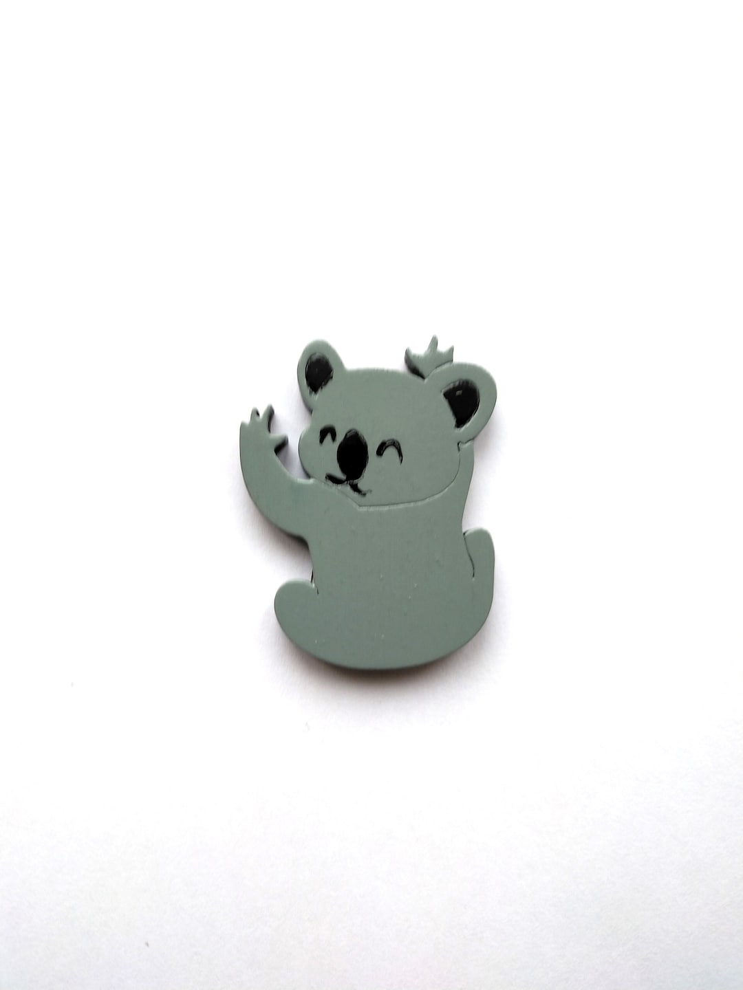 Wood Koala Bear Brooch, Pin, Hand Painted - Etsy