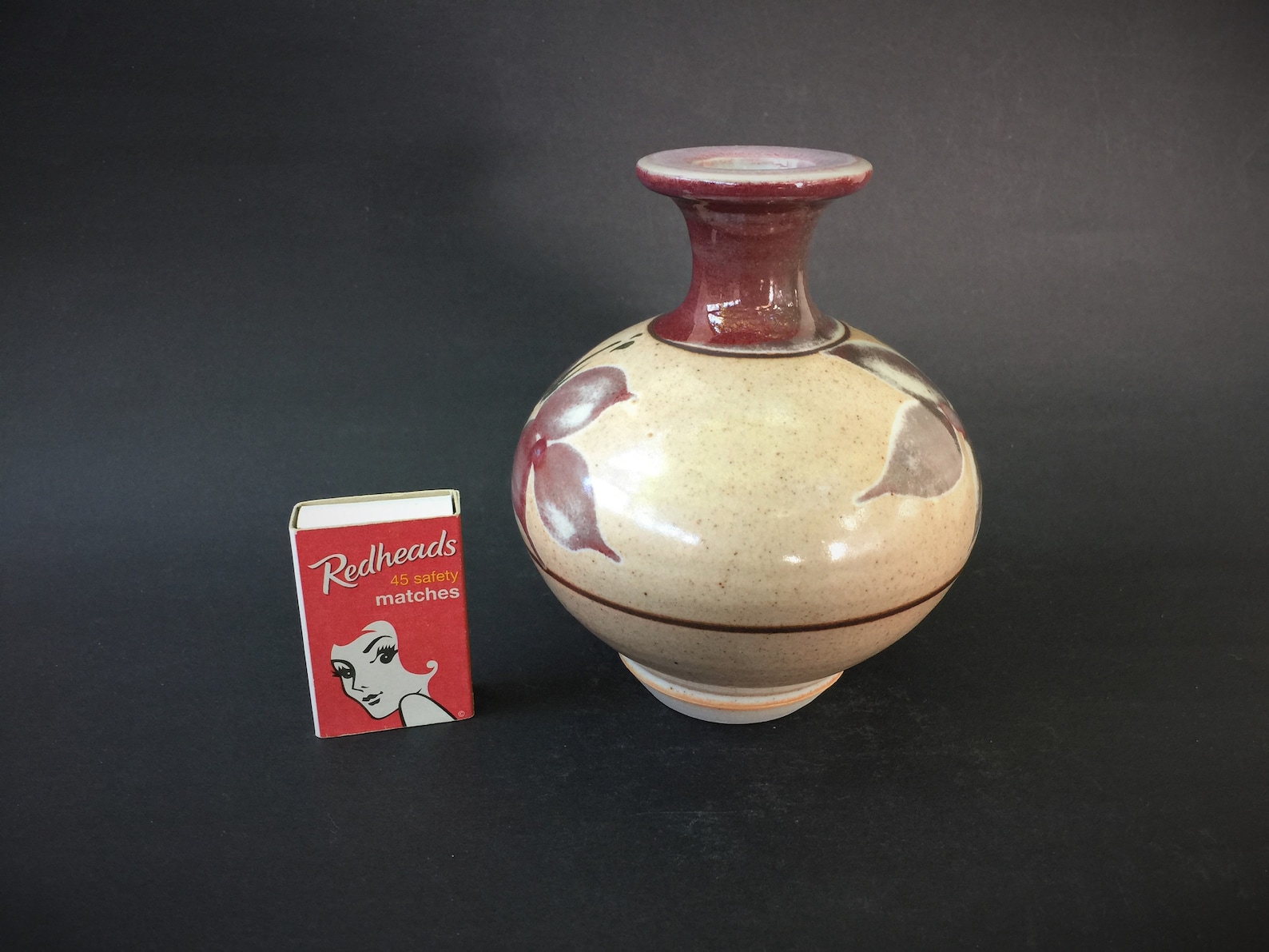 Vintage Studio Pottery Vase Fergus Stewart Signed Australian - Etsy