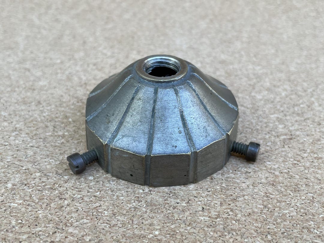 Vintage Art Deco Light Shade Gallery Small Size Brass Nickel Plated - Etsy