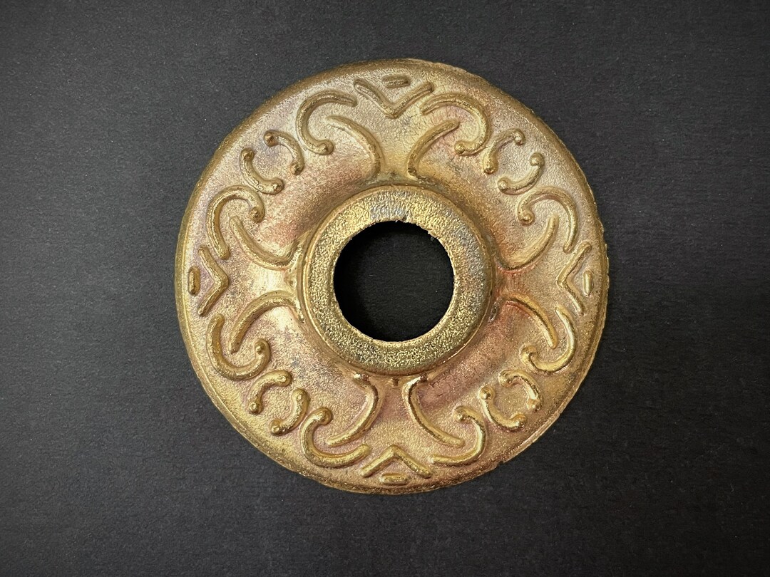 Cast Brass Bobeche Plate Craft Part Chandeliers Lamps Candelabras 4.5cm ...
