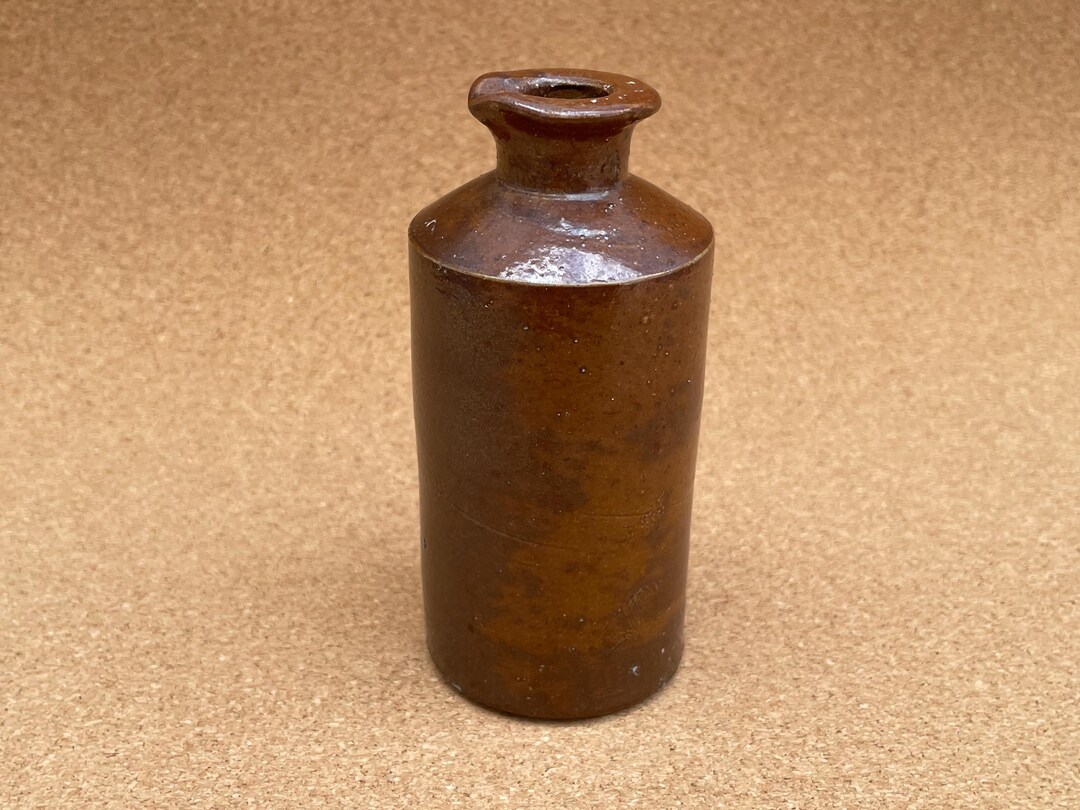 Antique Stoneware Pottery Ink Bottle Lovatt Langley Mill Salt Glaze - Etsy