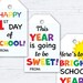 Back to School Printable Gift Tags, Teacher Gift Tags, First Day of ...