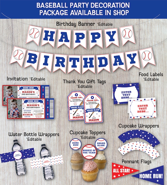 Baseball Pennant Template