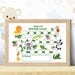 Editable Reward Chart for Kids, Chore Chart Jungle Theme, Sticker Chart ...