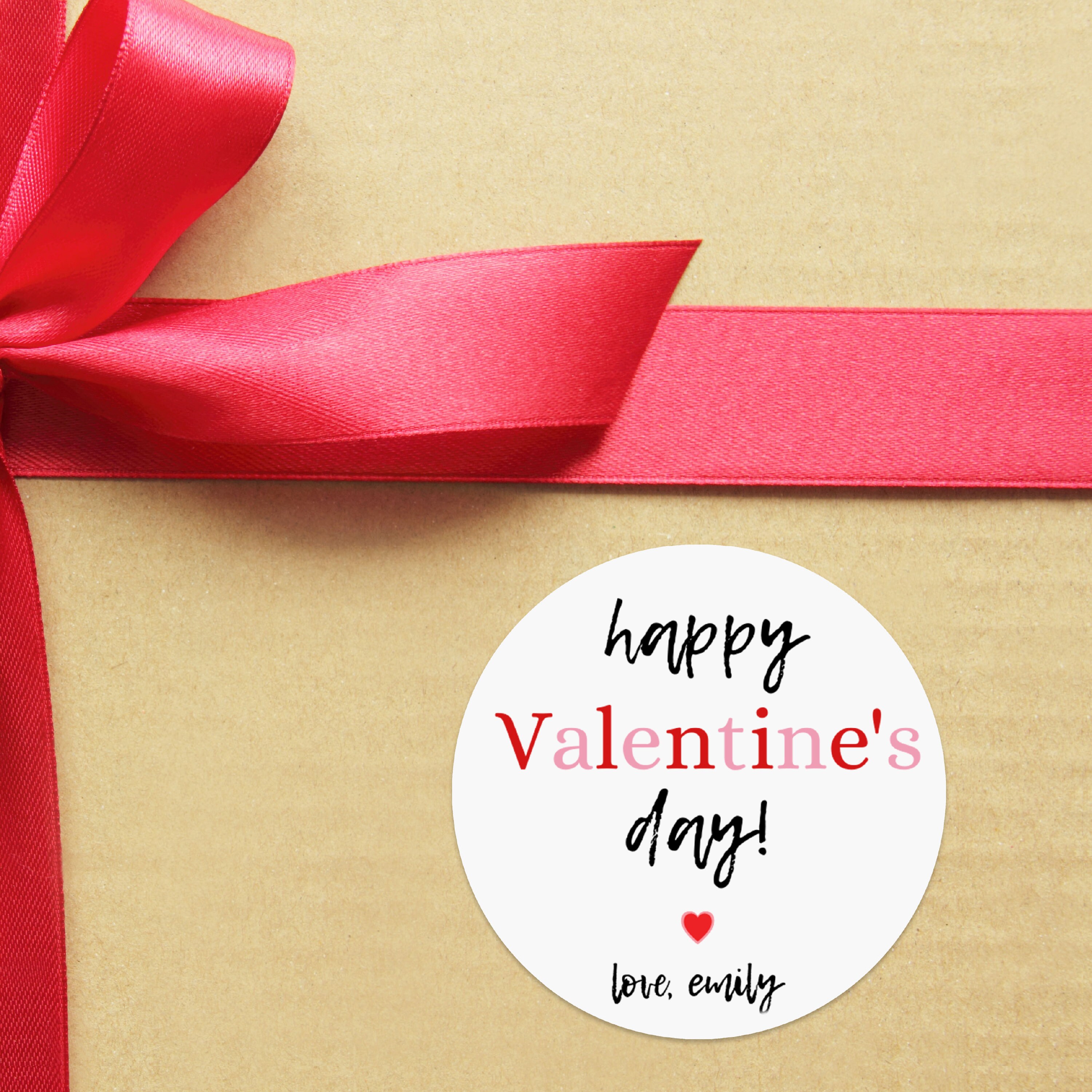 Editable Valentine's Day Gift Tags, Printable Hang Tag and Circle Tag ...