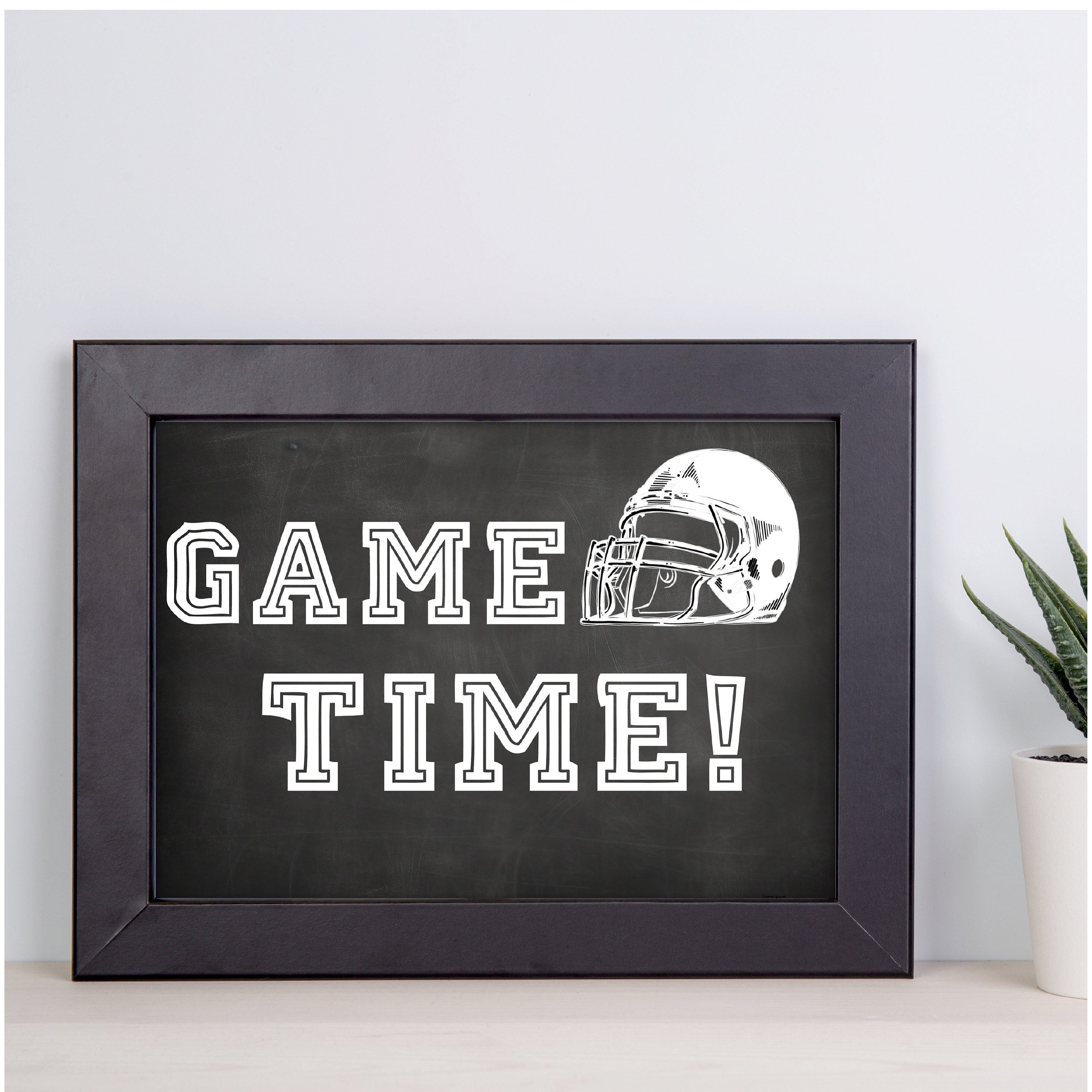 Editable Football Party Signs, Instant Template Download Edit, Print ...