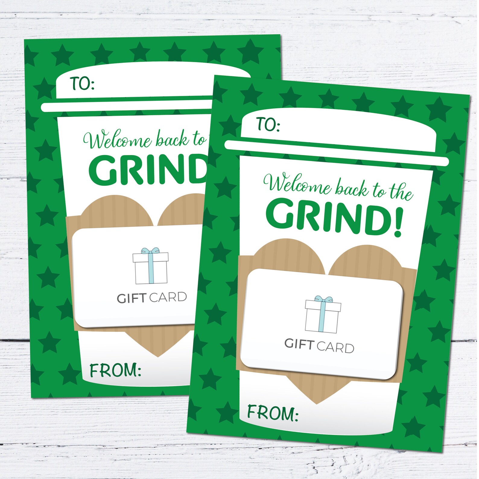 Back to School Teacher Coffee Gift Card Holder, Welcome Back, Teacher ...