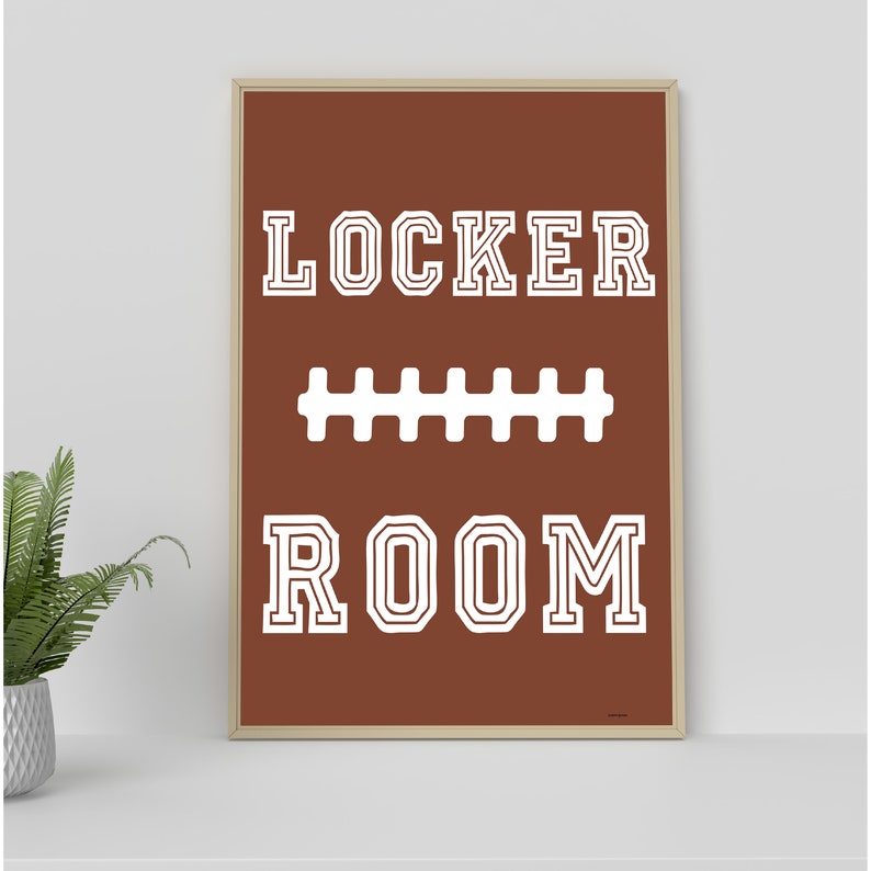 Editable Football Party Signs, Instant Template Download Edit, Print ...