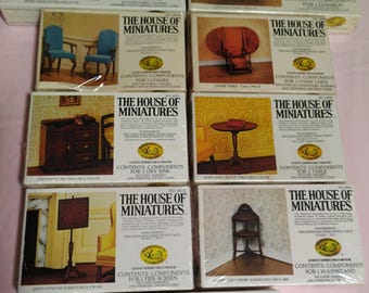 Lot of House of Miniatures Furniture Kits - Etsy