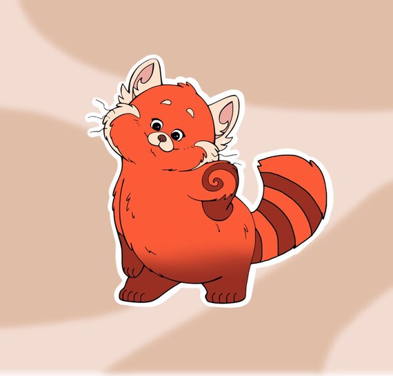 Paper Stickers Paper & Party Supplies Turning Red Sticker Mei Lee ...