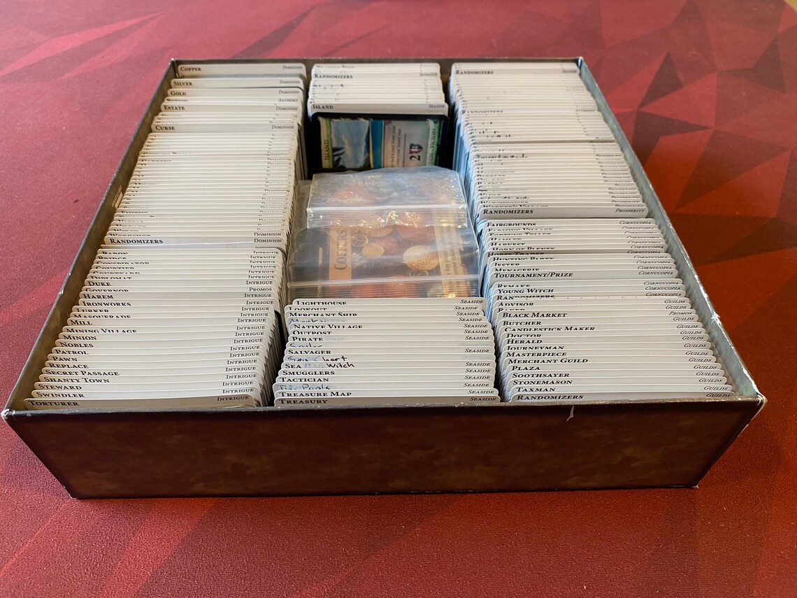 Dominion Card Organizer Tray Dividers - Etsy