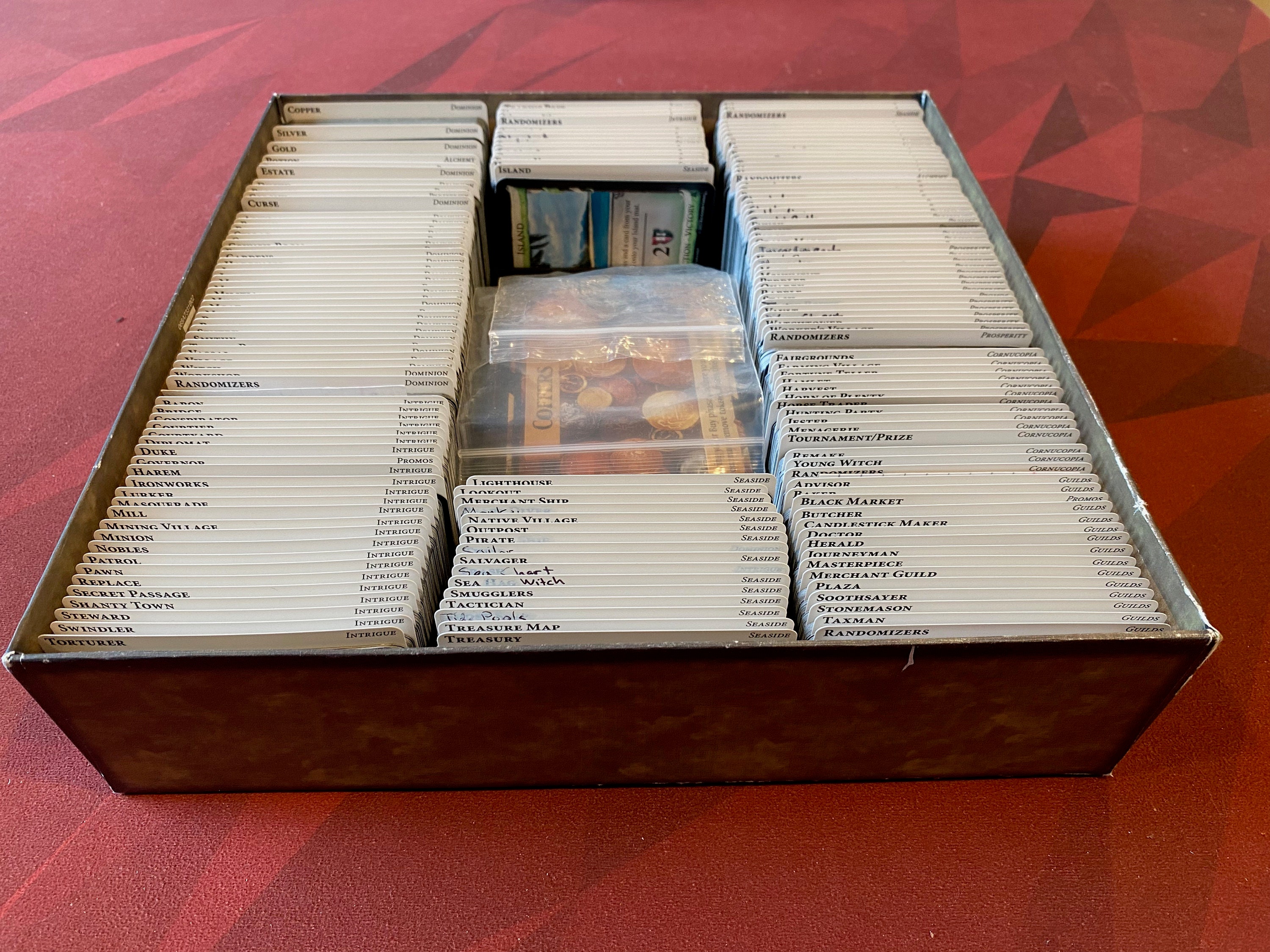 Dominion Card Organizer Tray Dividers - Etsy