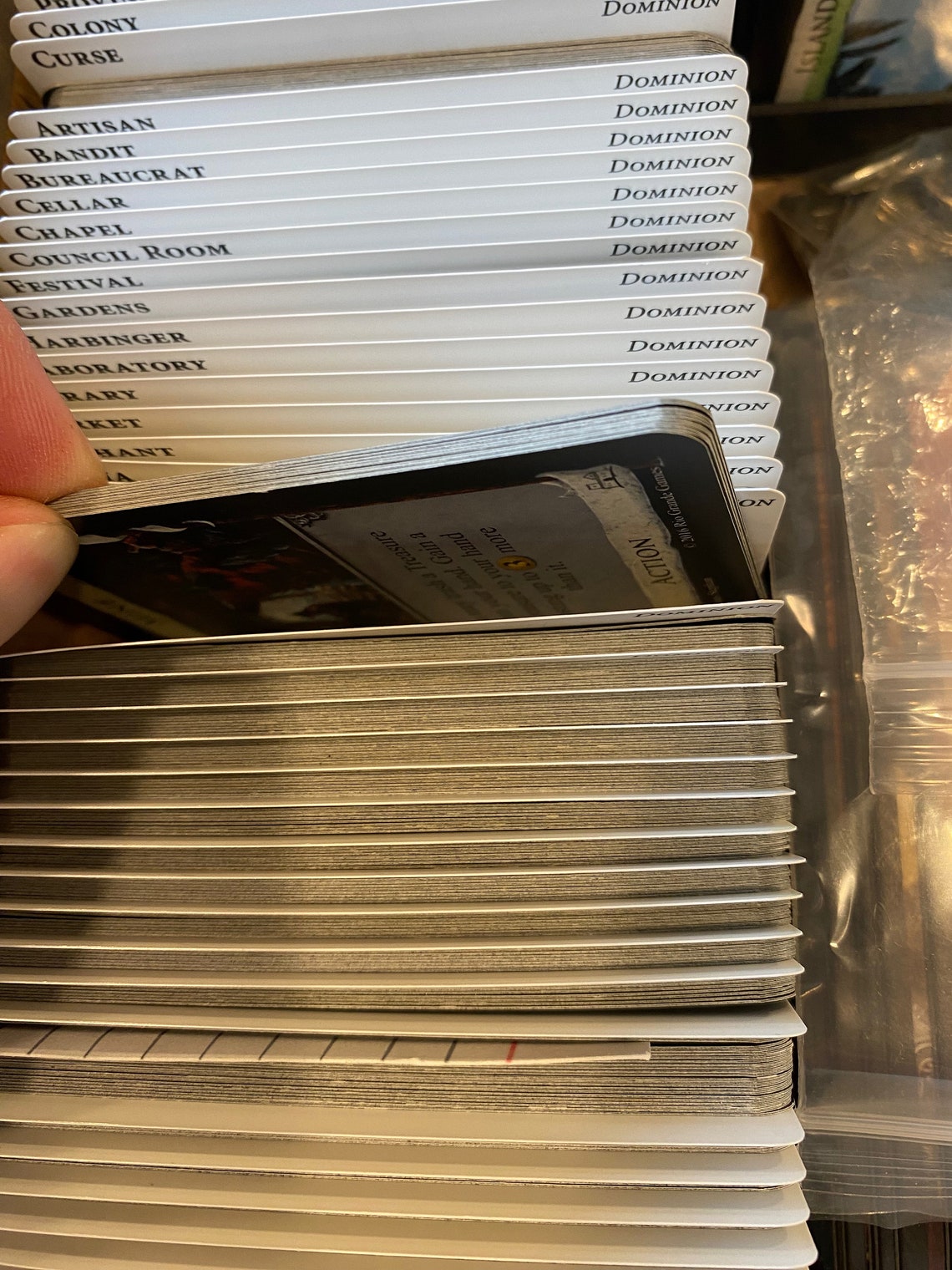 Dominion Card Organizer Tray Dividers - Etsy