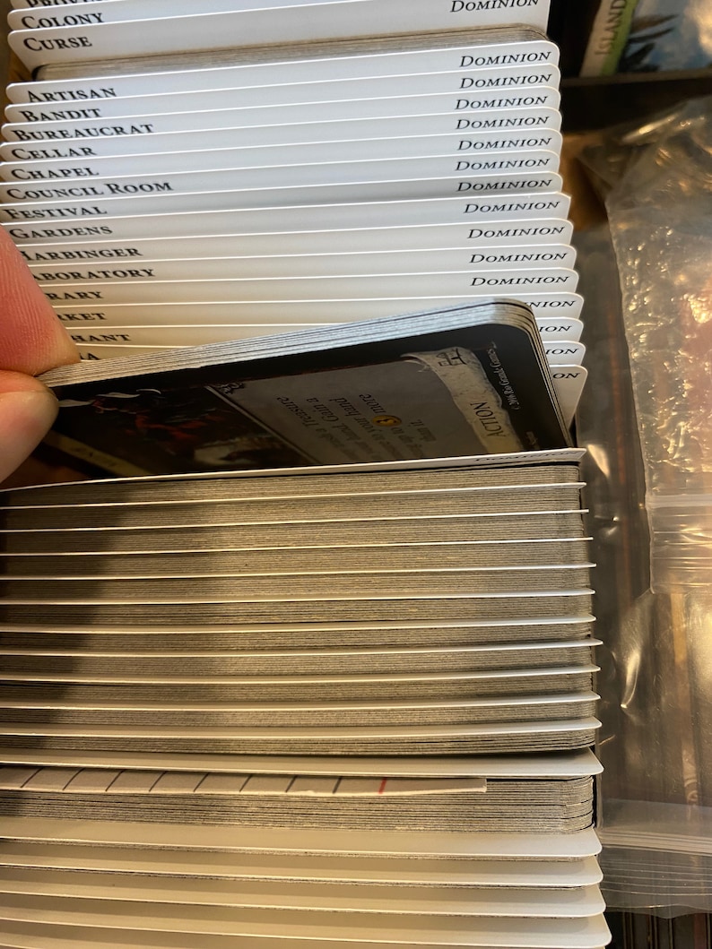 Dominion Card Organizer Tray Dividers - Etsy