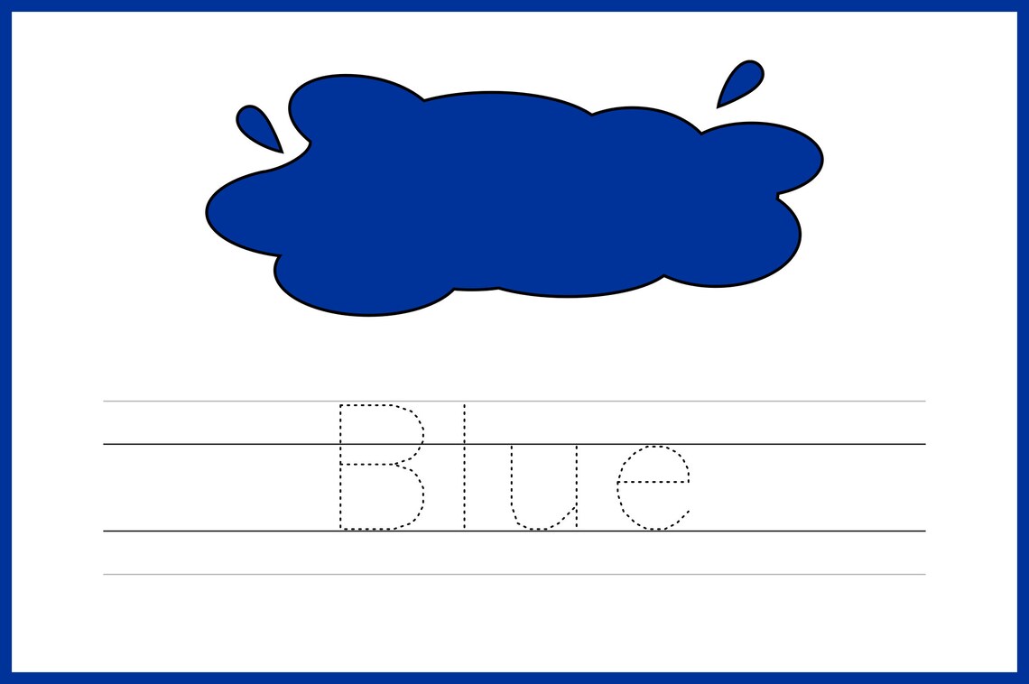 Name Tracing, Tracing Bundle, Tracing Shapes Letters Numbers, Writing ...