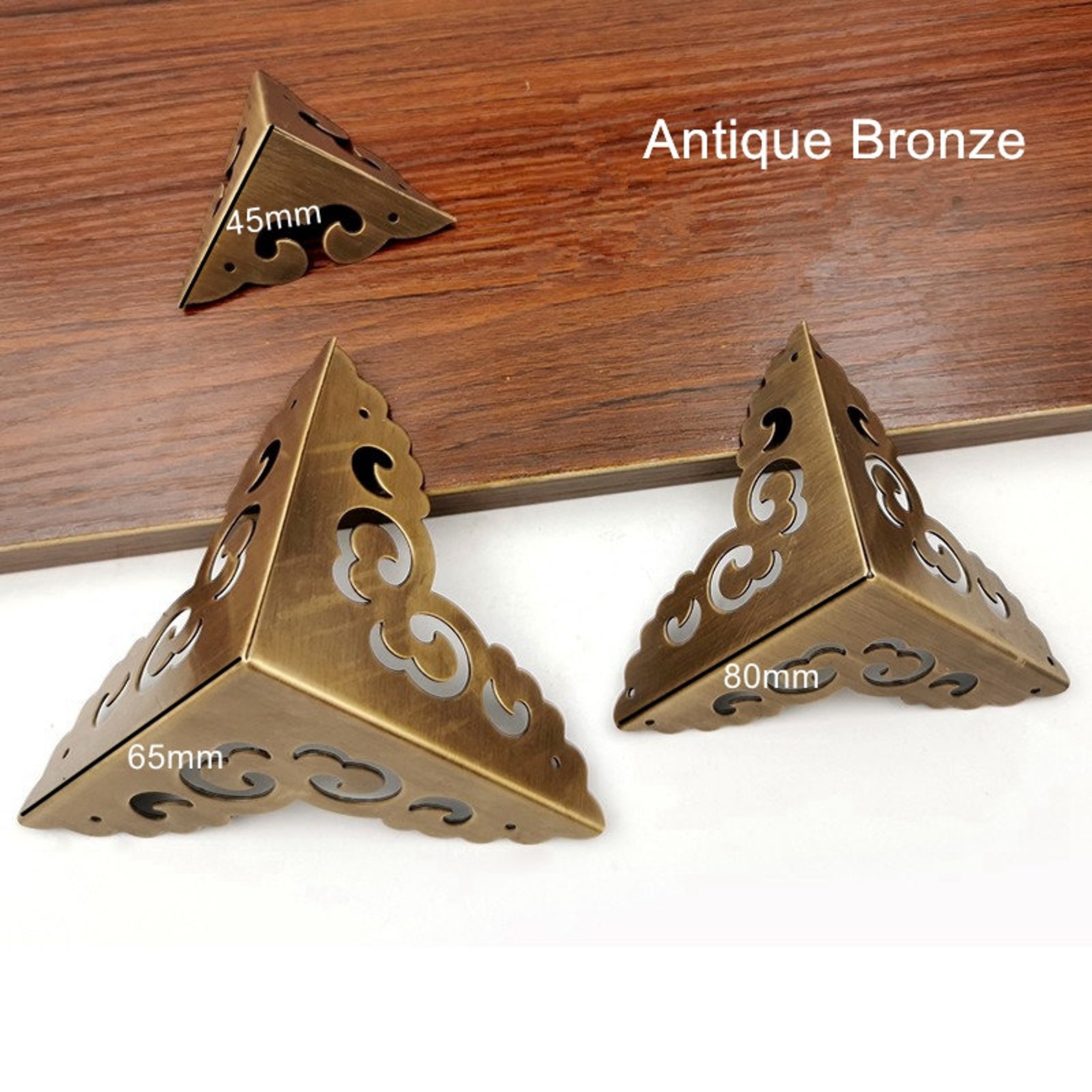 2pcs Antique Brass Corner Protector Metal Decorative Corner - Etsy Canada