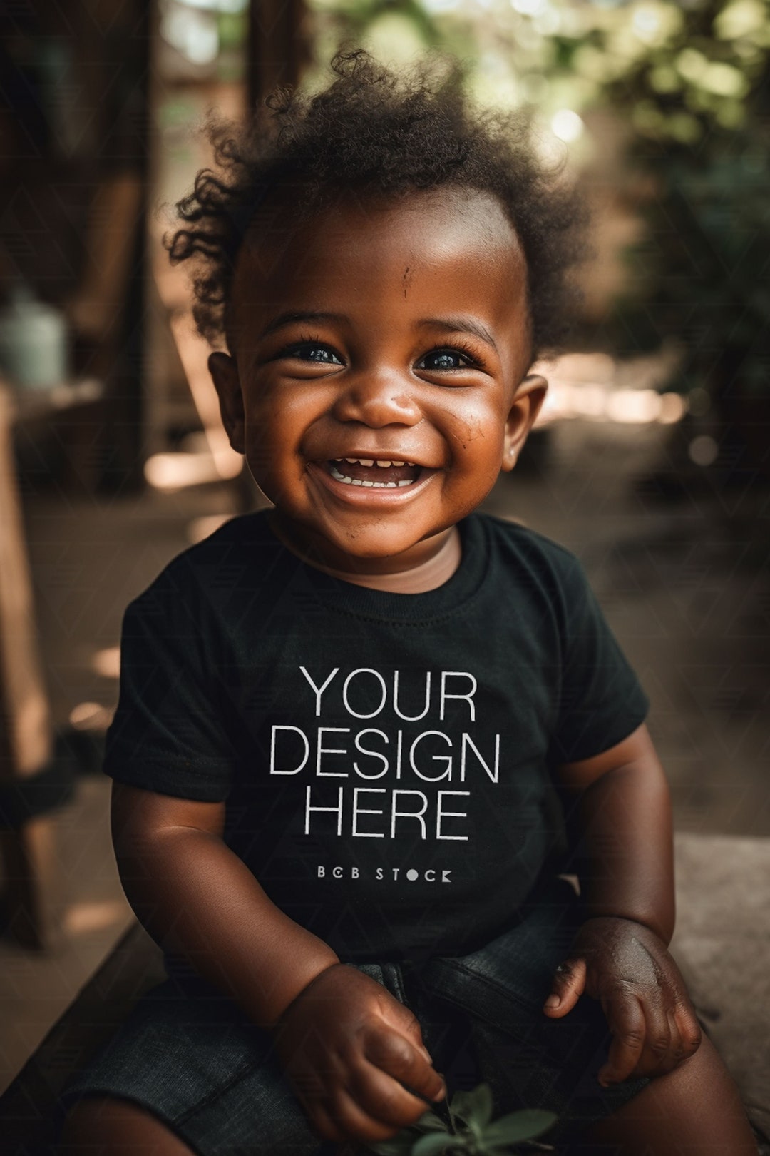 Black Tshirt Mockup, Baby Model, Black Baby Model Mockup, Bella Canvas ...