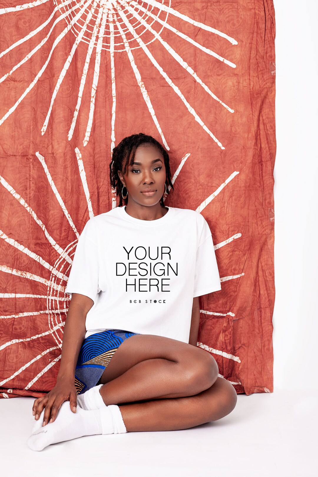 White Tshirt Mockup, Female Model, Black Mockups, Black Model Mockup ...