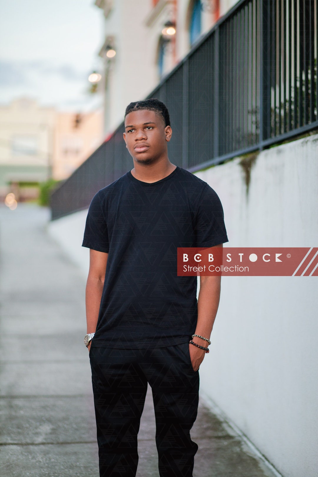 Black Tshirt Mockup, Male Model, Black Model Mockup, Bella Canvas 3001 ...