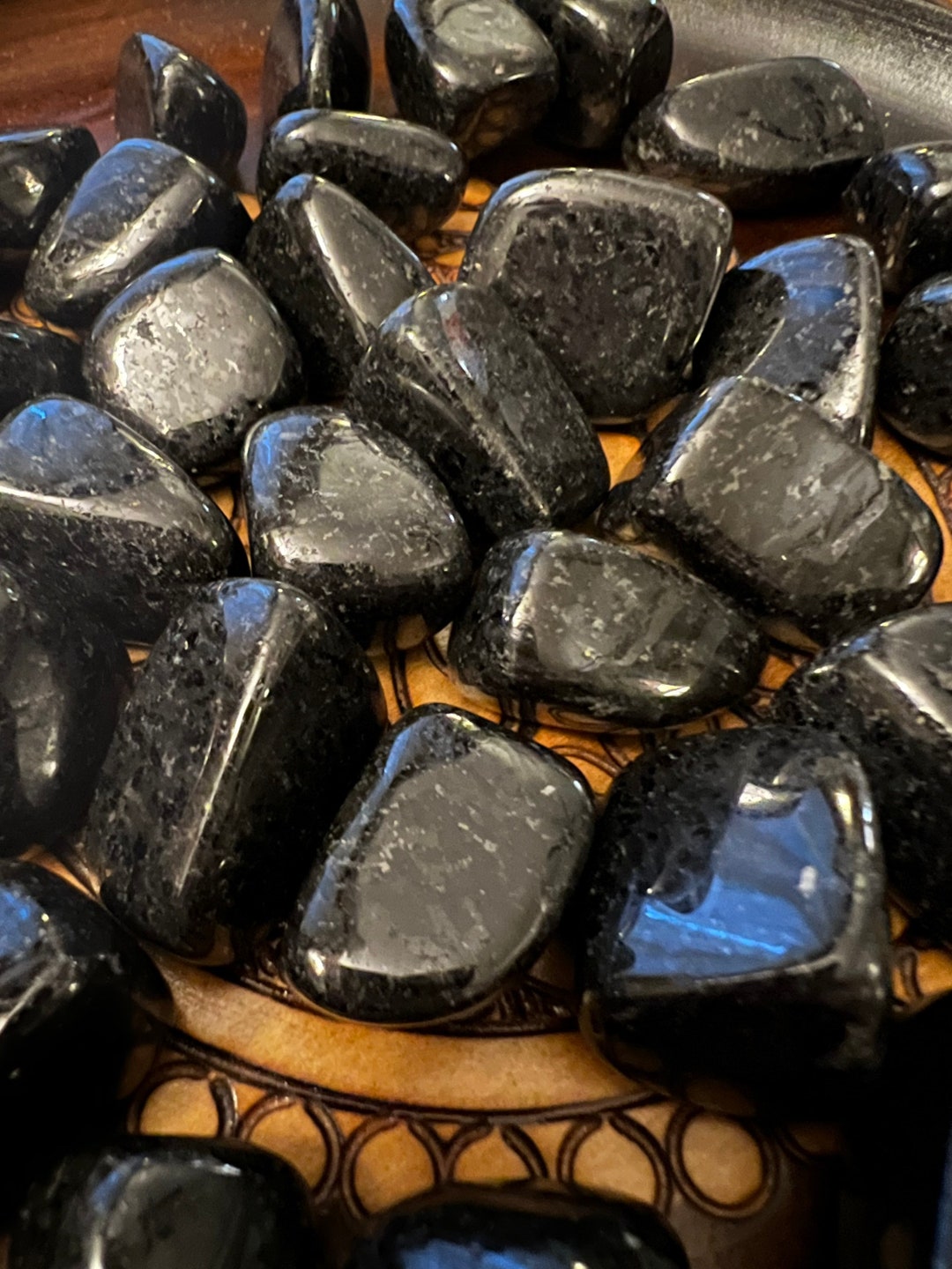 Coppernite Tumbled Stones - Etsy