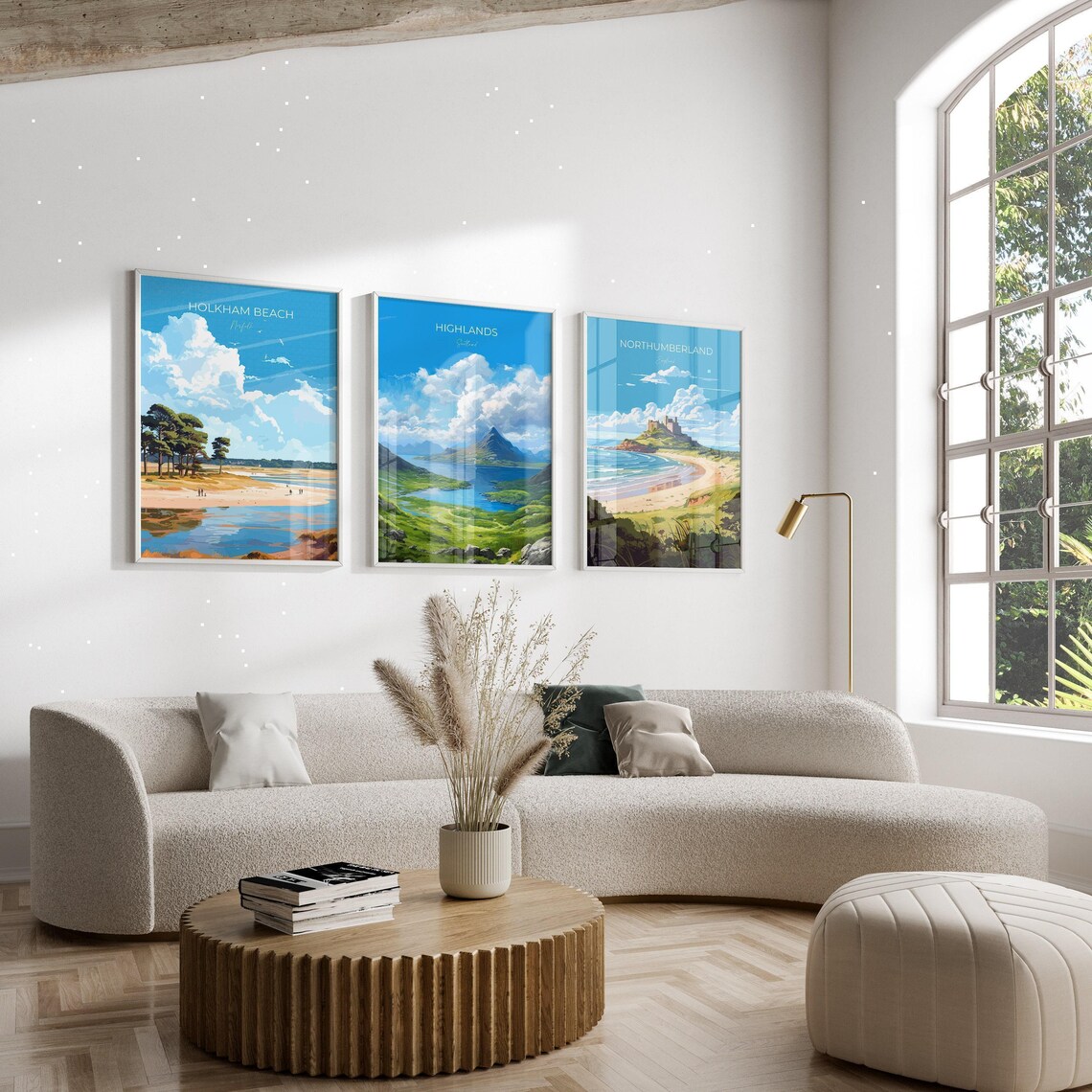 Benidorm Travel Print Wall Art, Travel Poster of Benidorm, Spain ...