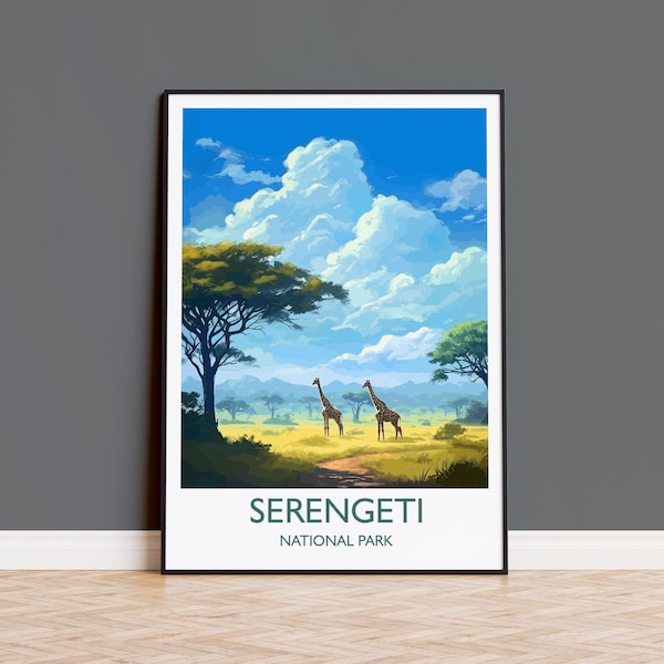 Serengeti Art - Etsy
