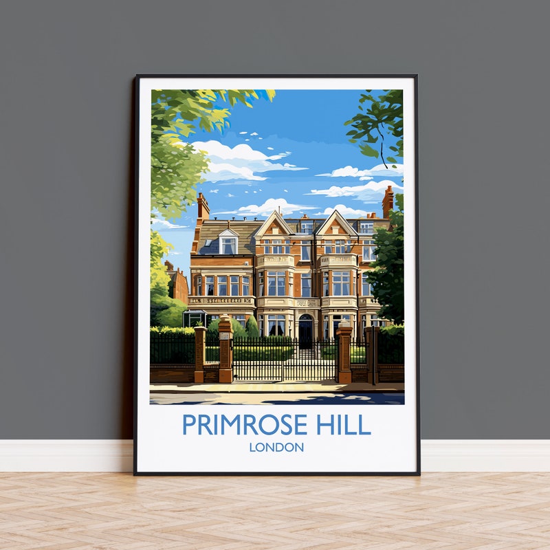 Primrose Hill Print - Etsy UK