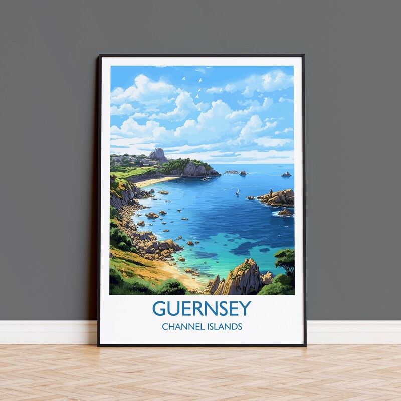 Guernsey Painting - Etsy UK