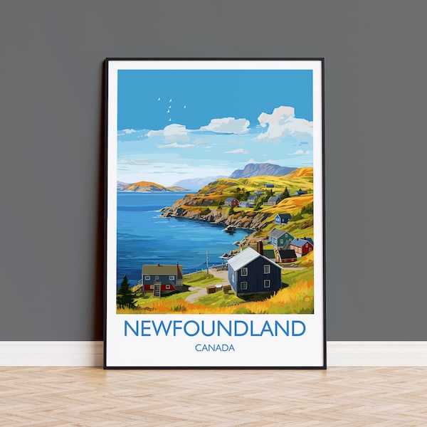Newfoundland Poster - Etsy