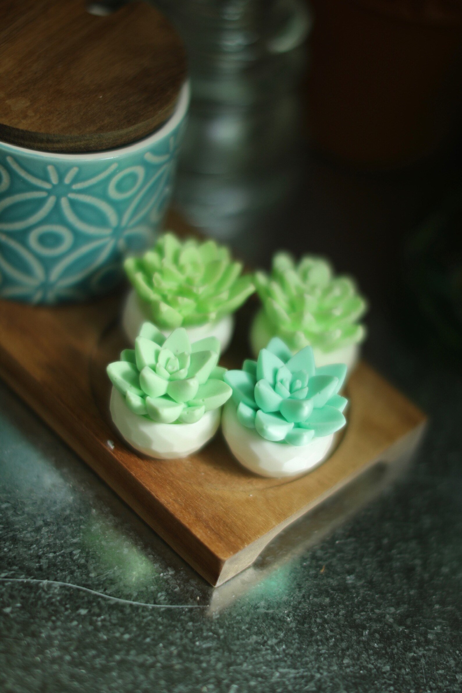 Succulent Handmade Soap Set of 2 - Etsy
