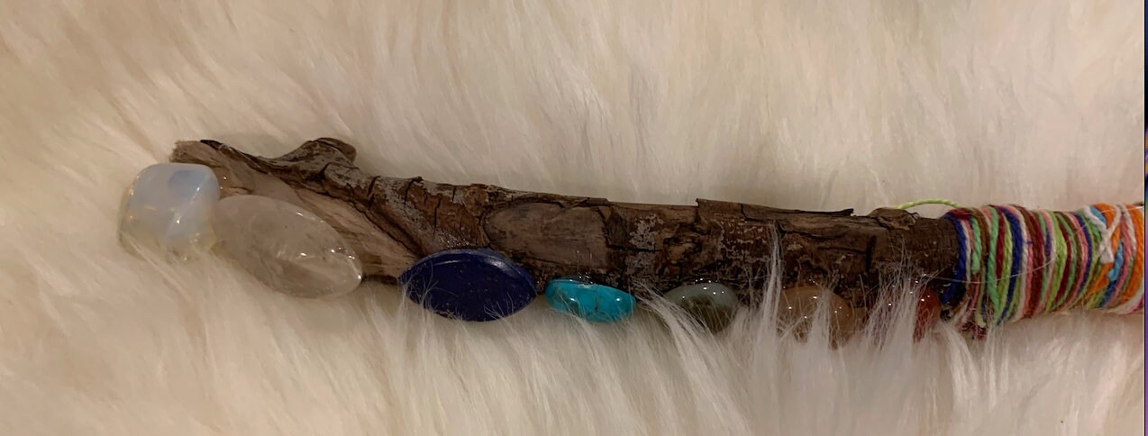 Native American Shamanic Spirit /talking Sticks Crystals. | Etsy Ireland