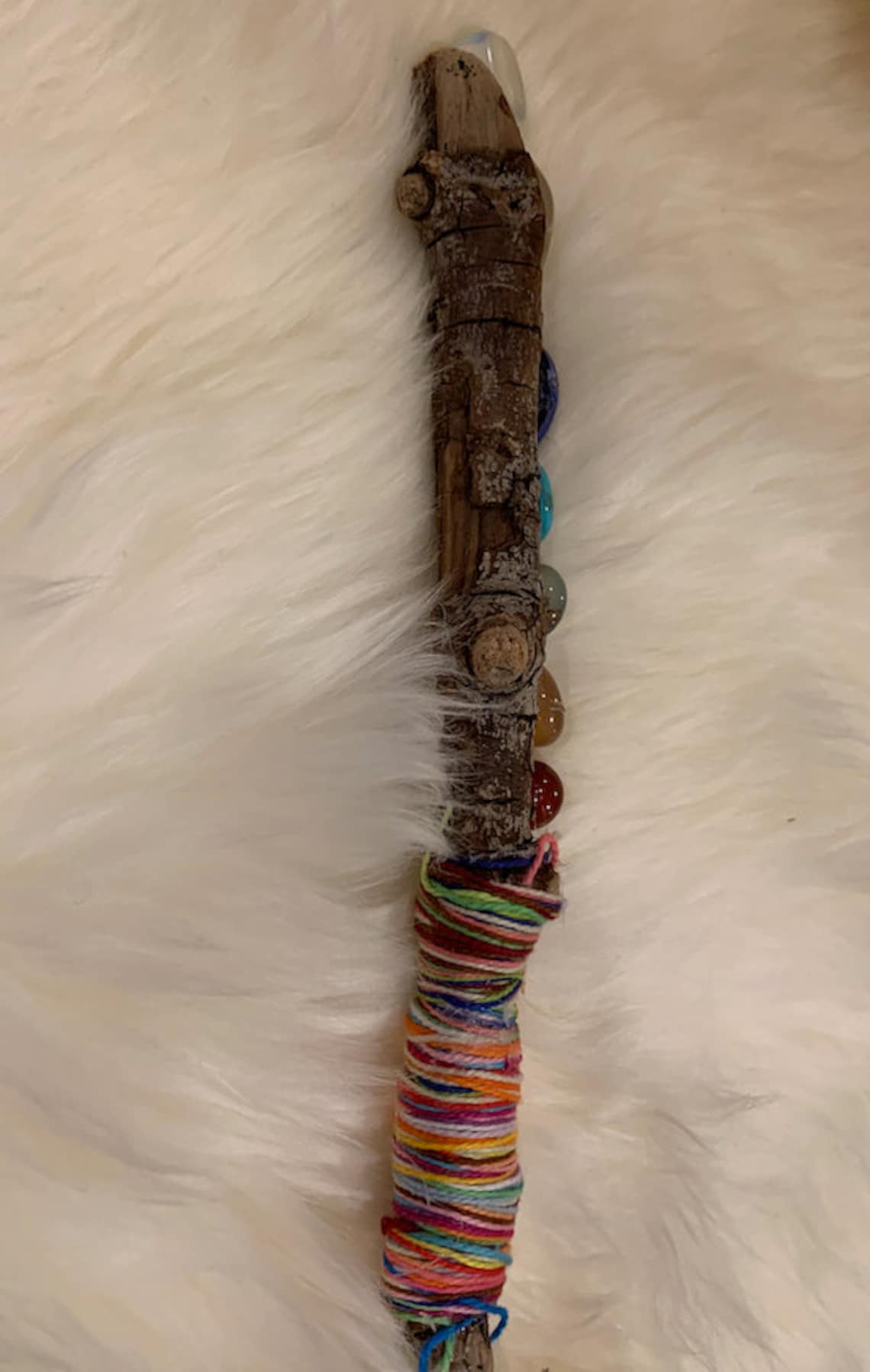 Native American Shamanic Spirit /talking Sticks Crystals. Unique ...