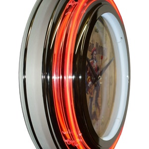 Captain Morgan Original Spiced Rum Orange Double Neon Bar Clock - Etsy