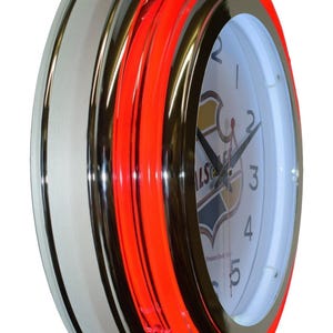 Falstaff Beer Brewing Double Neon Clock Man Cave Decor (15") - Etsy