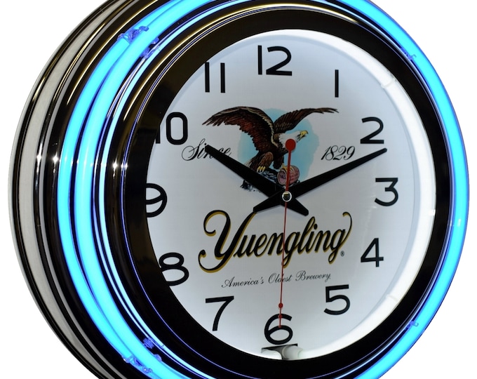 Yuengling America's Oldest Brewery Since 1829 Blue Double Neon Bar ...